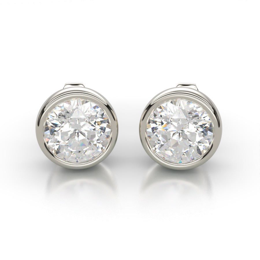 LYRA - Ear Studs with SIRIUS STAR® DIAMONDS – SIRIUS ICE™ featuring ...